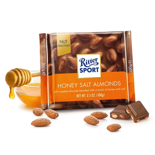 Ritter Sport Honey Salt Almond 100g | Mu Express